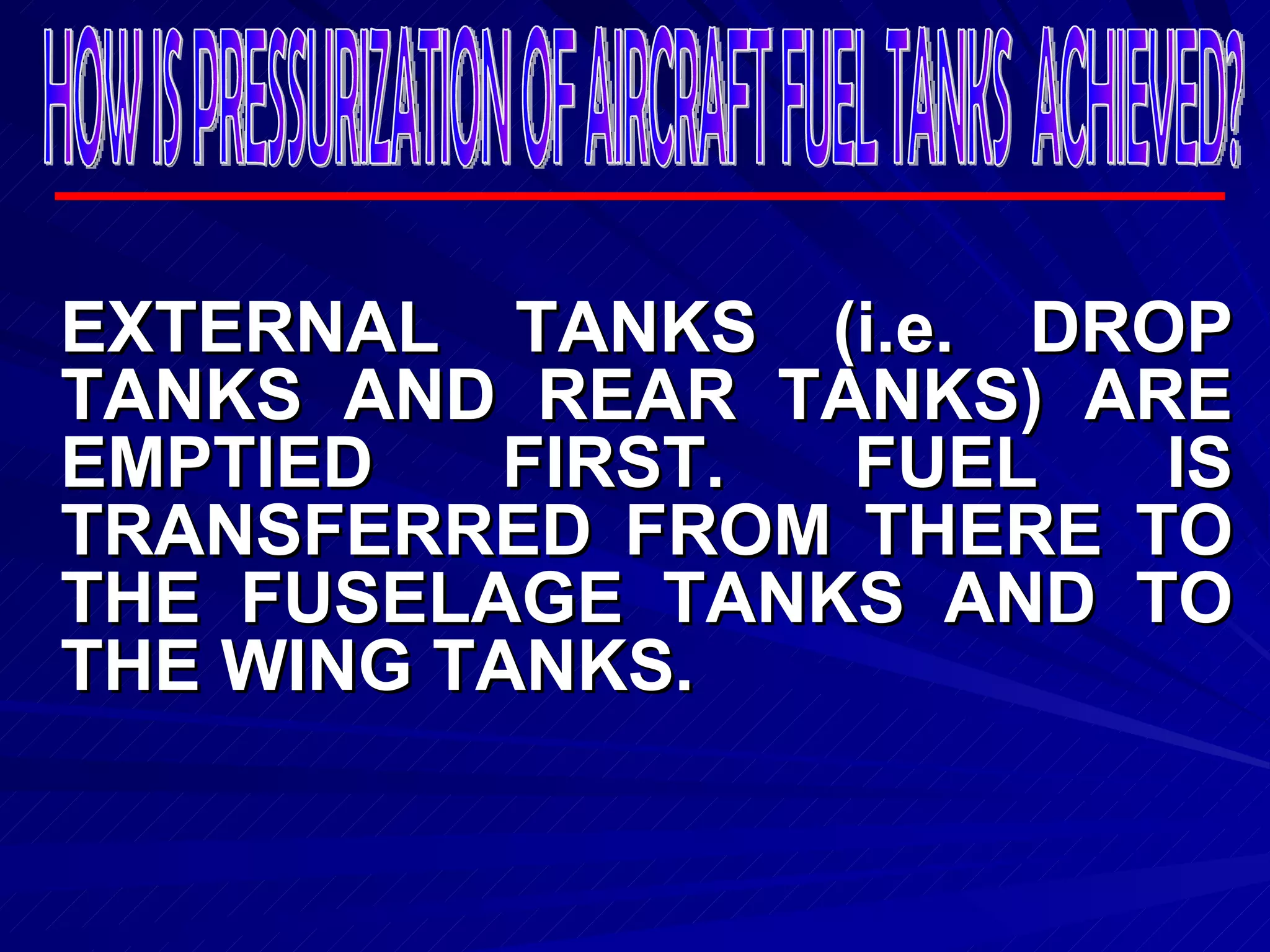 Aircraft fuel system | PPT
