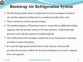 Air refrigerationsystem | PPTX