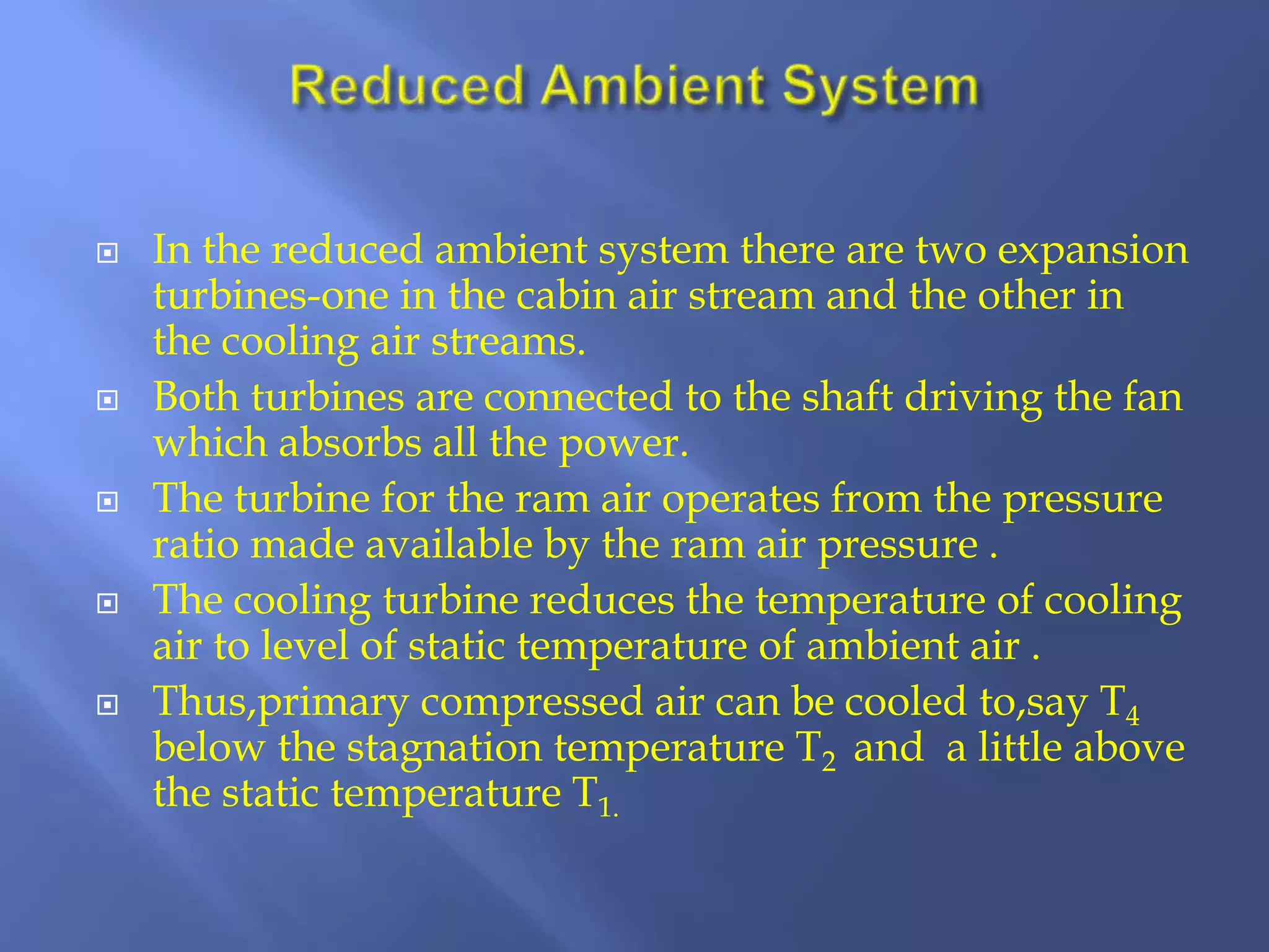 Air refrigeration system used in aircraft | PPTX