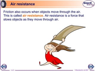 Air Resistance Force Examples