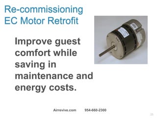 Air revive refurbish recommission fan coil unit | PPT