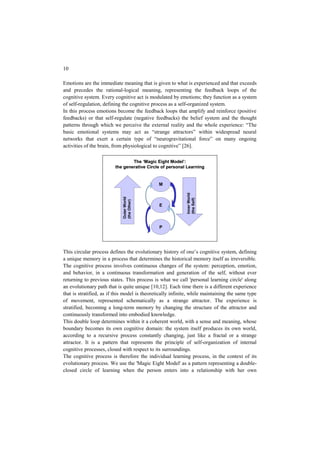 The Magic Eight Model - The Enactive Approach of Francisco Varela and ...