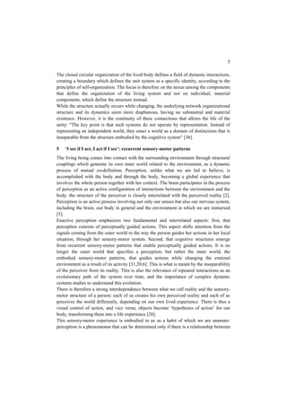 The Magic Eight Model - The Enactive Approach of Francisco Varela and ...