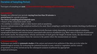 Air sampling | PPTX