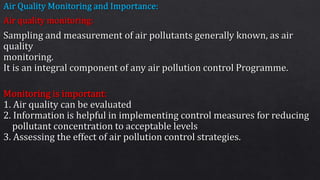 Air sampling | PPTX