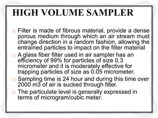 Air sampling | PPTX