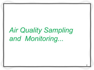 Air sampling | PPTX