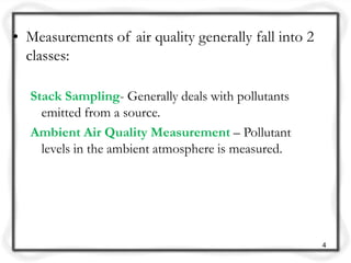Air sampling | PPTX