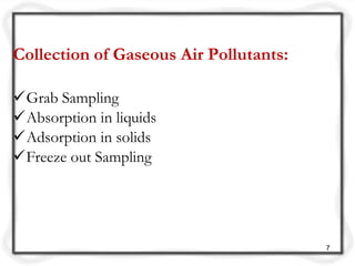 Air sampling | PPTX
