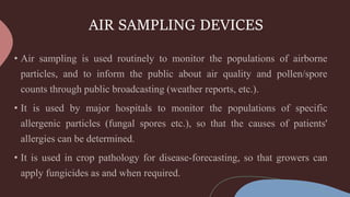 Air sampling devices | PDF