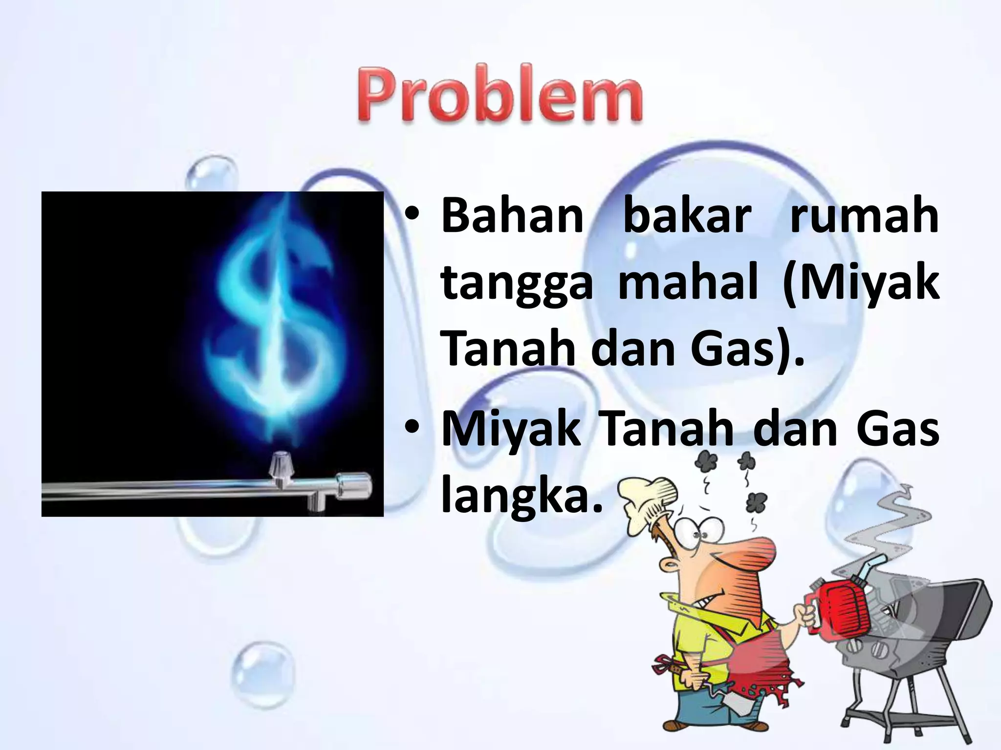 Air sebagai bahan bakar alternatif rumah tangga | PPT