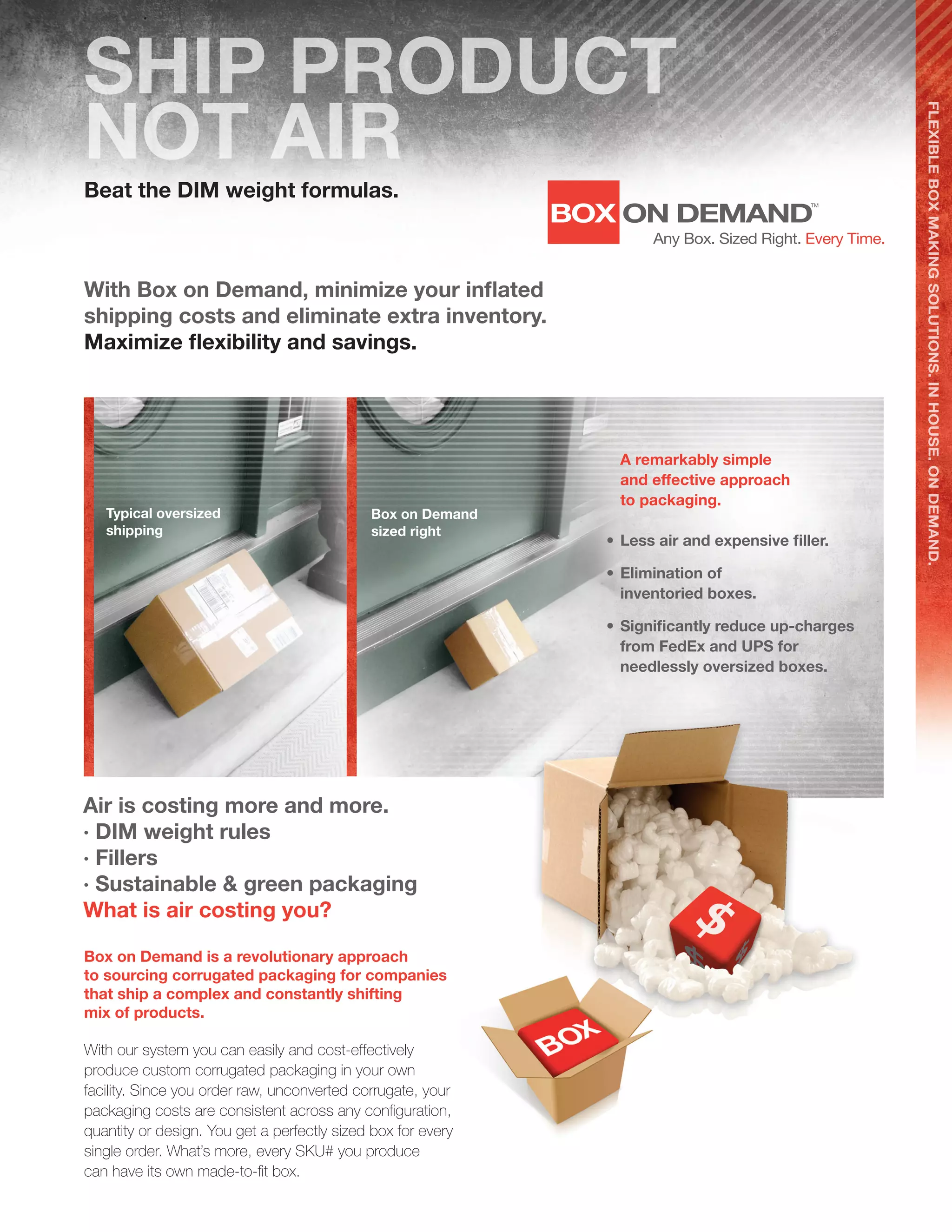 Cost Savings Corrugated Box packaging System | PDF