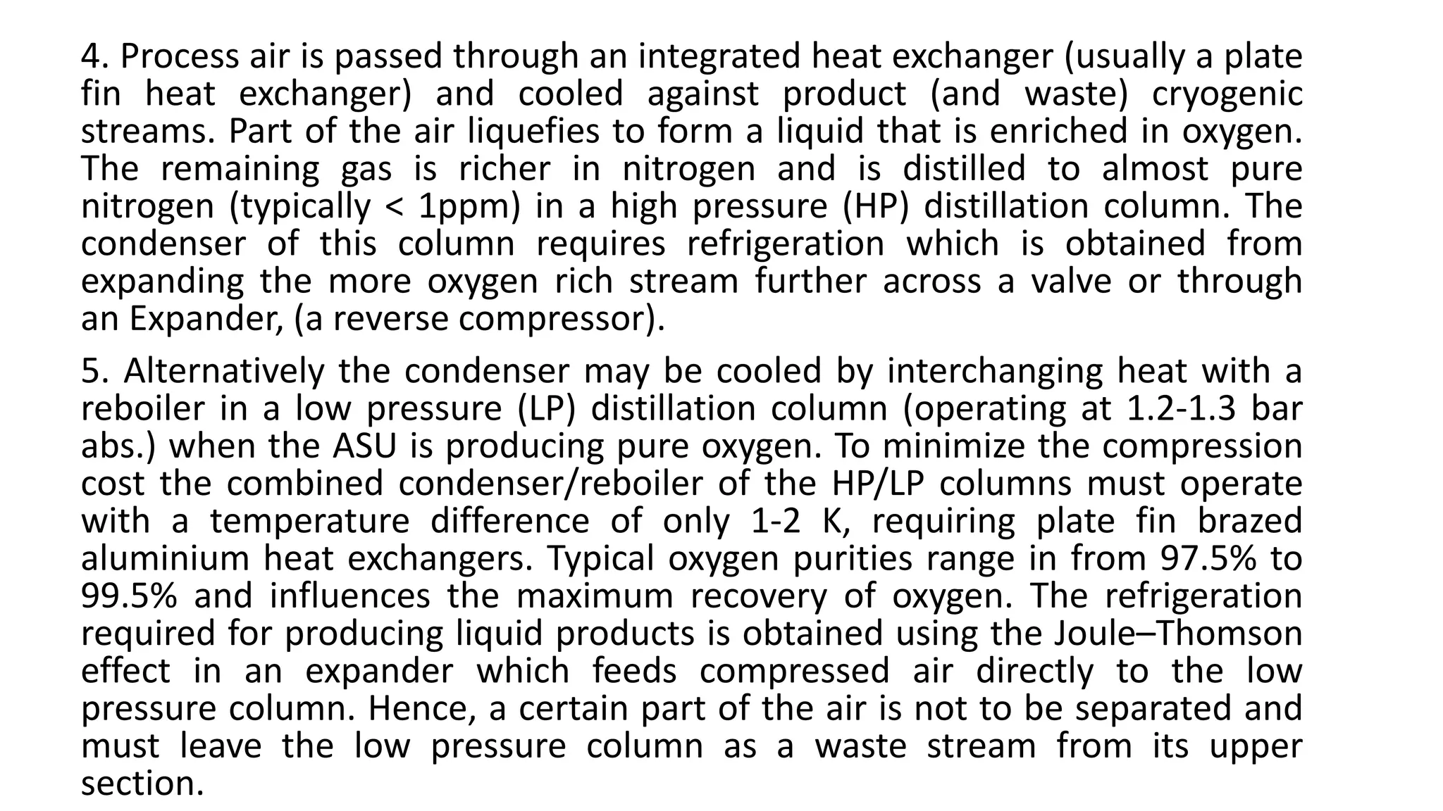 Air separation techniques | PPTX