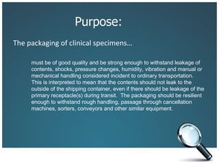 BestCare Laboratory Packing and Transporation | PPT