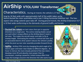 AirShip VTOL UAV Transformer Briefing.ppt