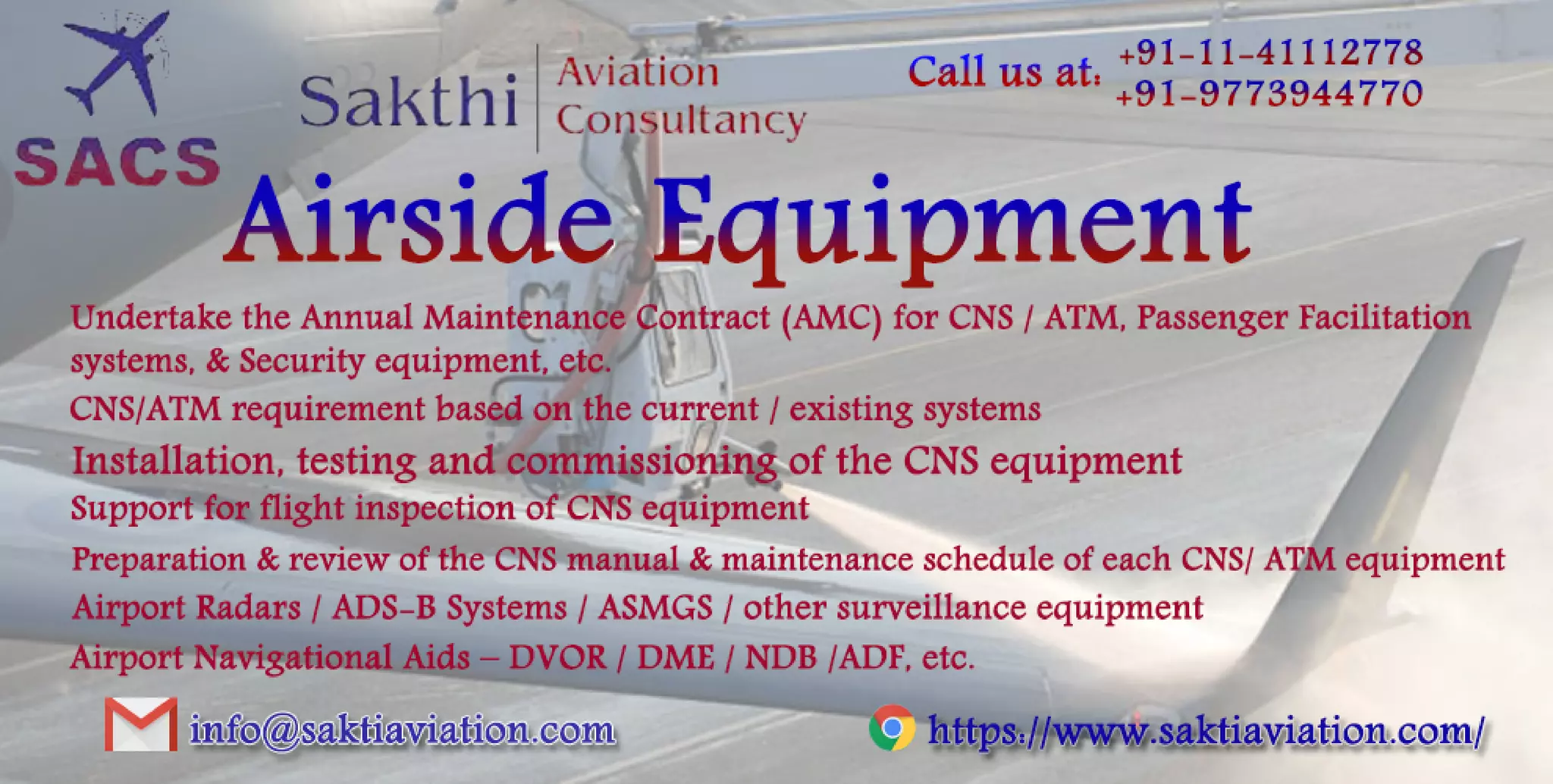 Airside Equipment - SACS | PPT