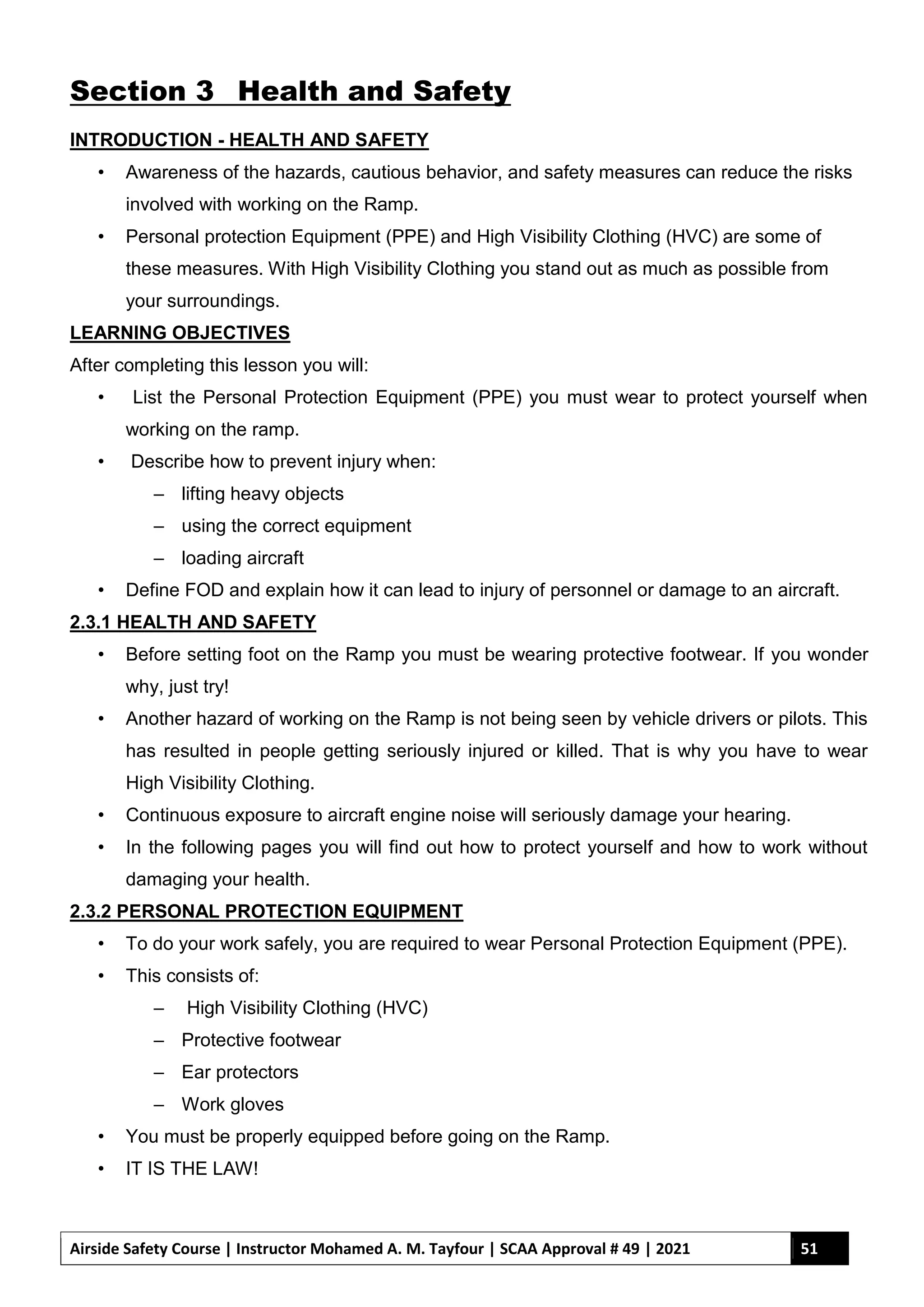Airside Safety | PDF