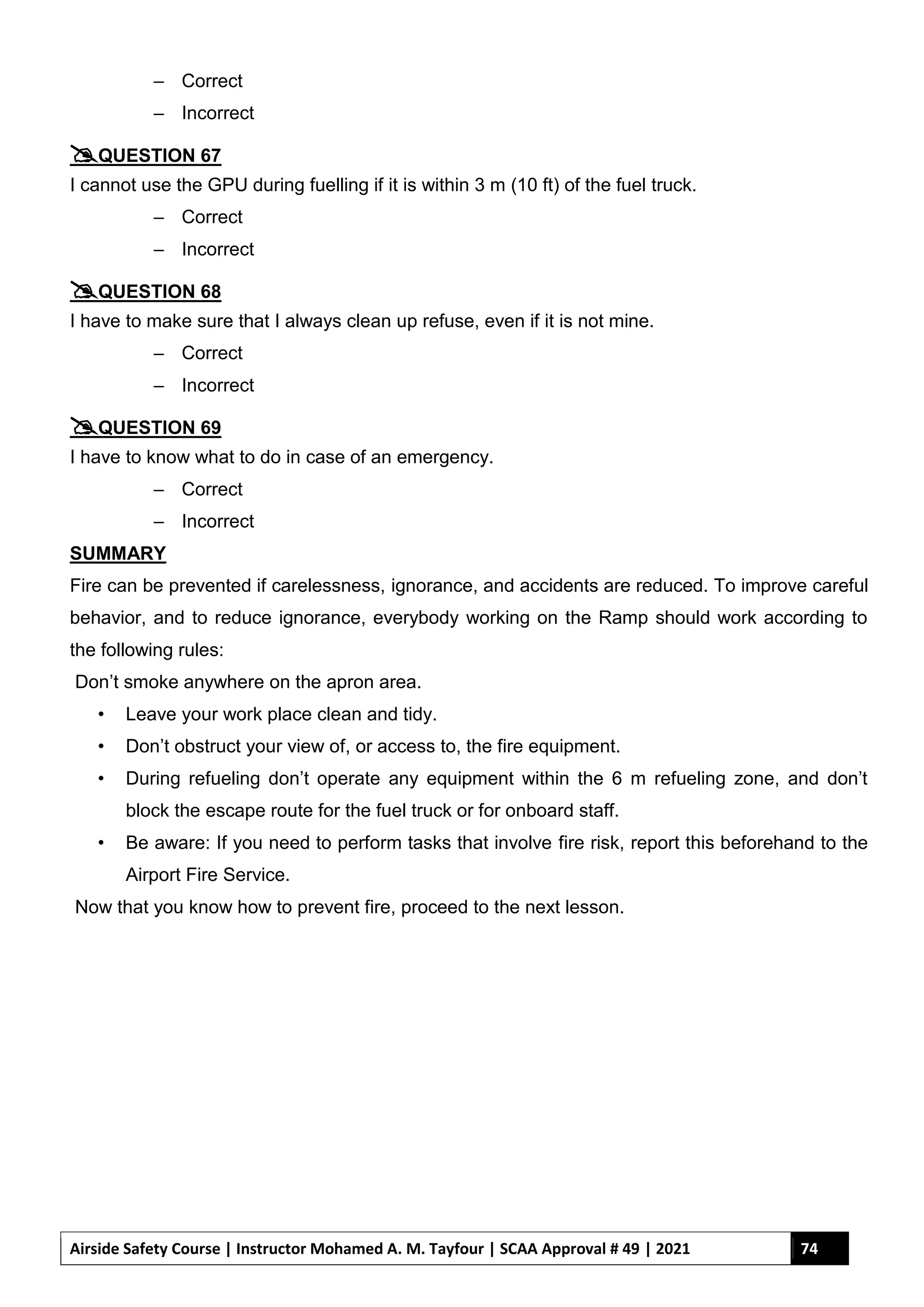 Airside Safety | PDF