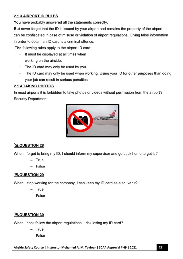 Airside Safety | PDF