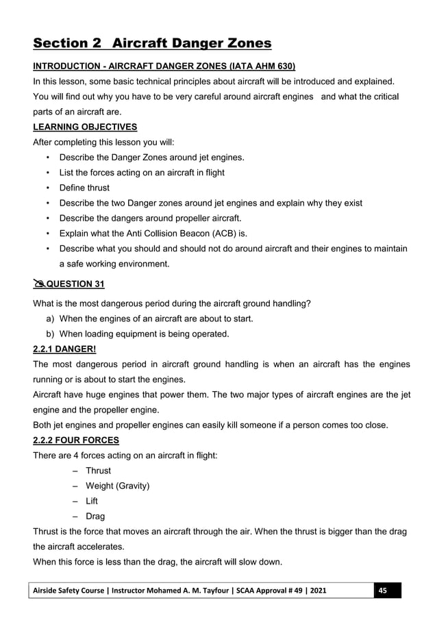 Airside Safety | PDF
