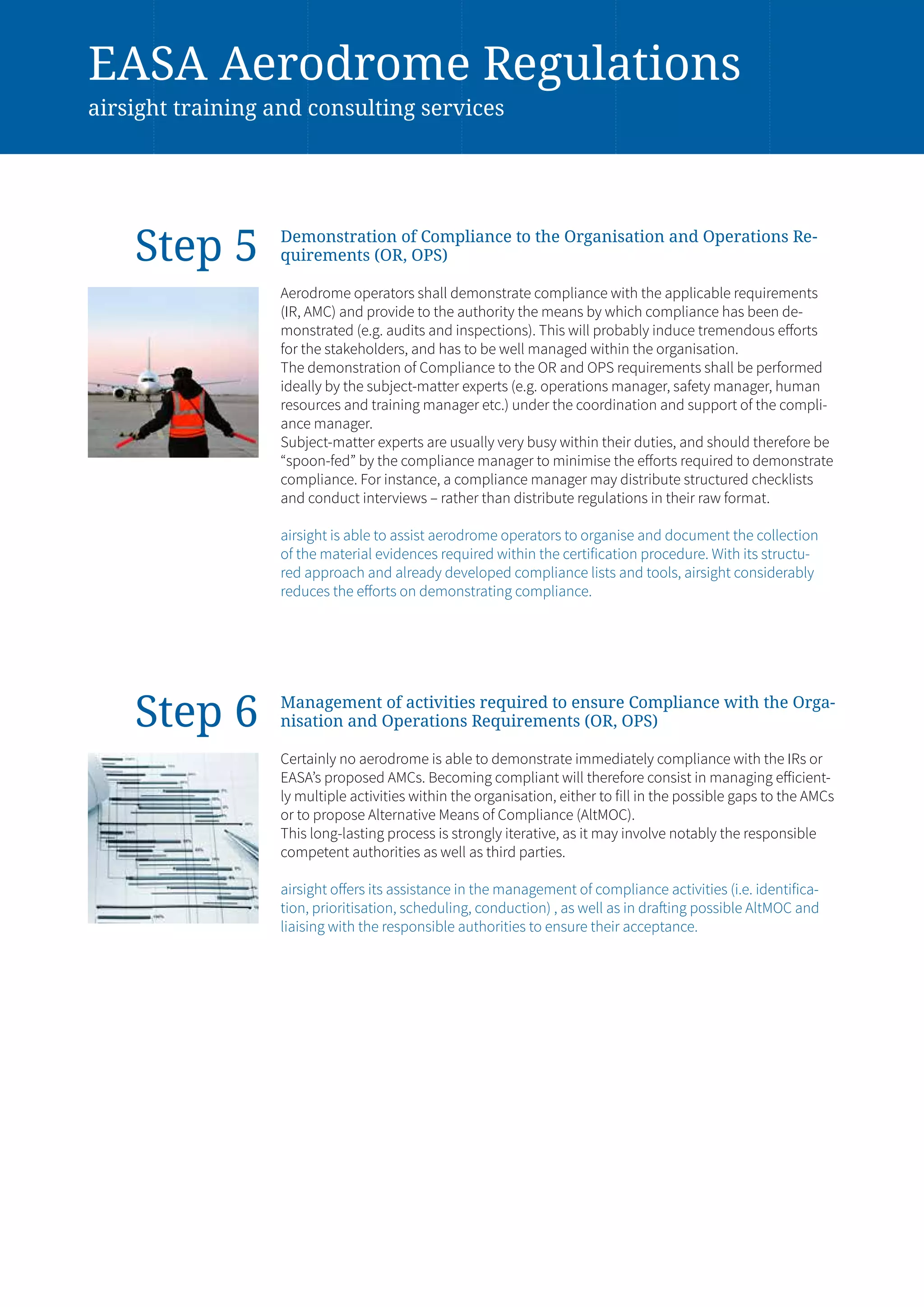 airsight - EASA aerodrome regulations | PDF