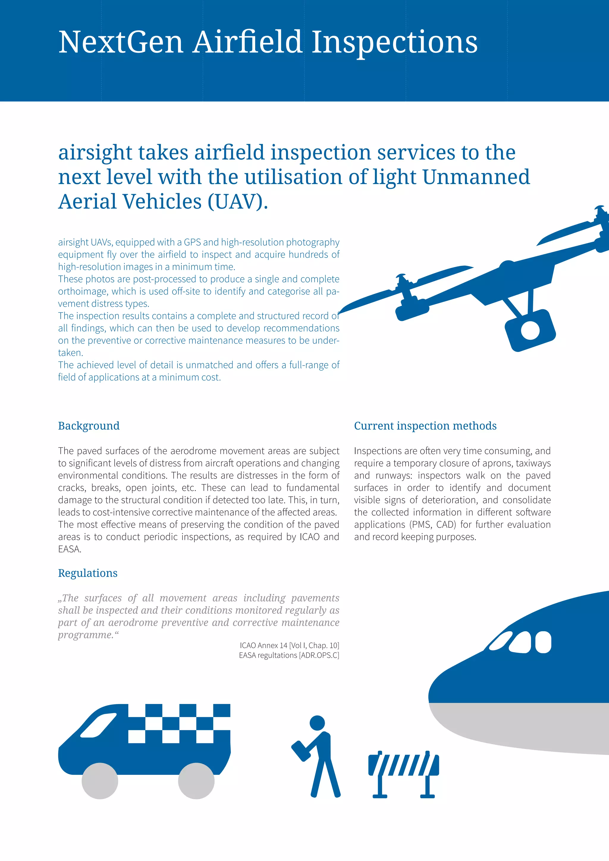 airsight - UAV airport pavement inspections | PDF