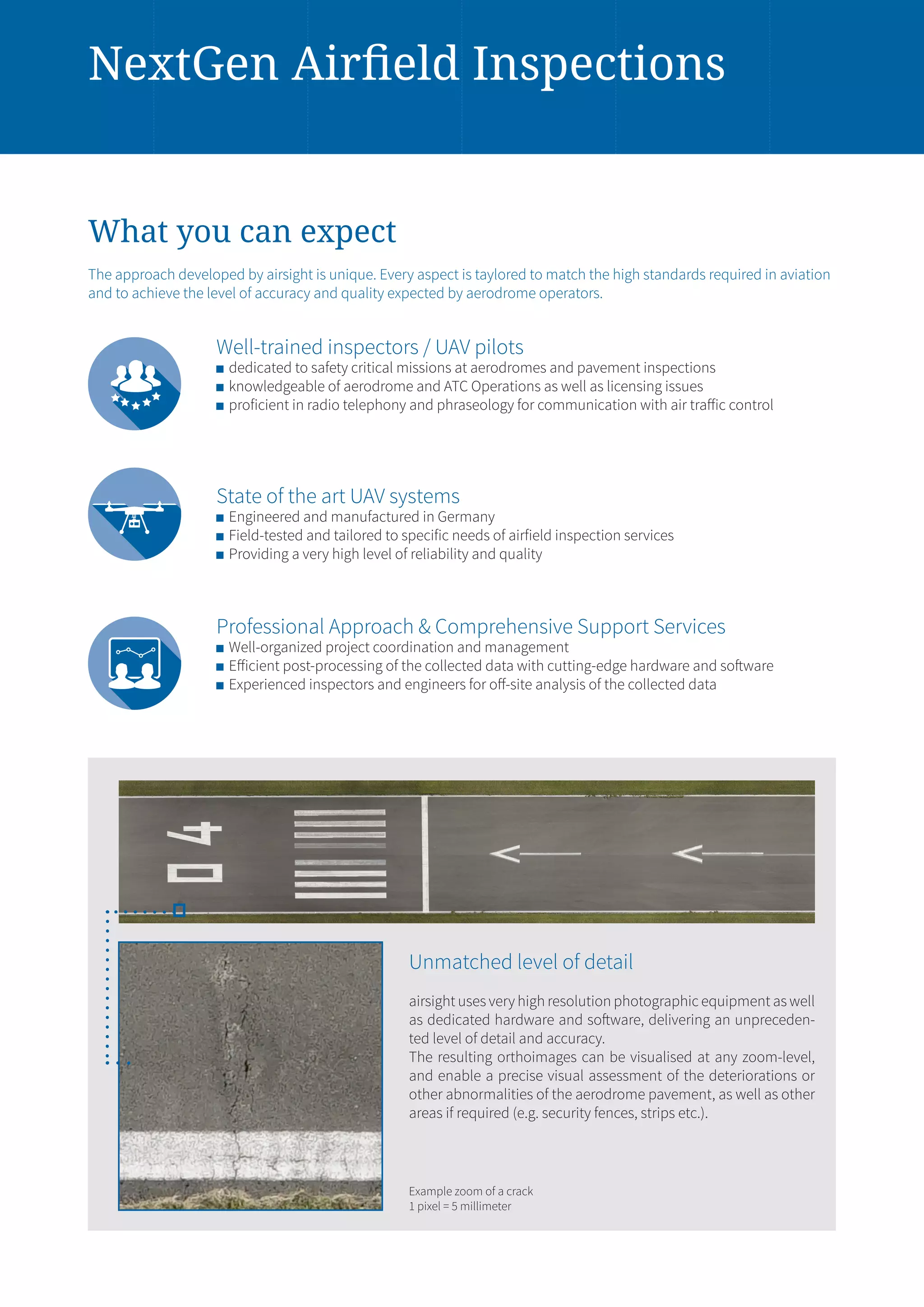 airsight - UAV airport pavement inspections | PDF