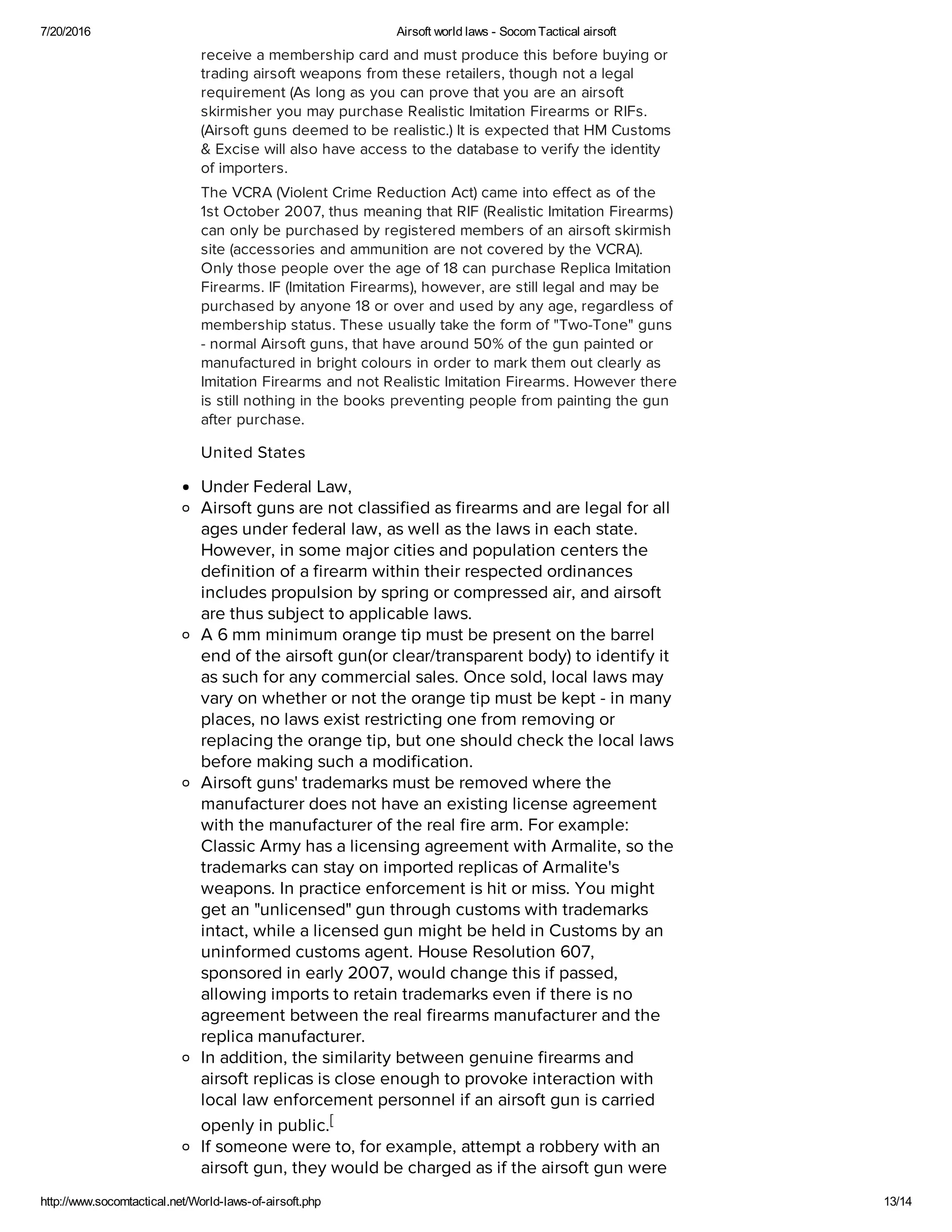 Airsoft world laws socom tactical airsoft (1) | PDF