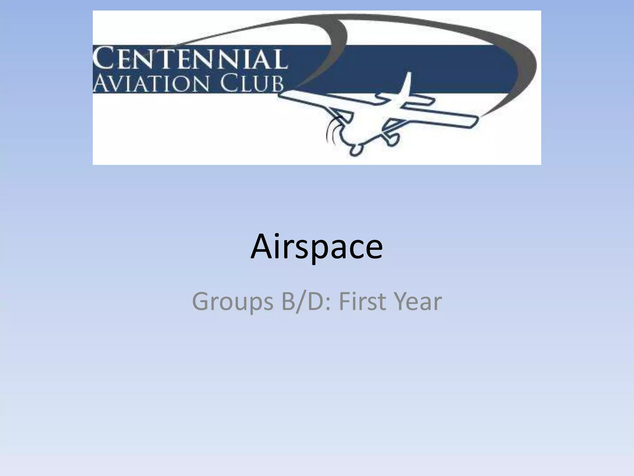 Airspace Classes Explained: Controlled, Uncontrolled, Special Use Areas | PPT