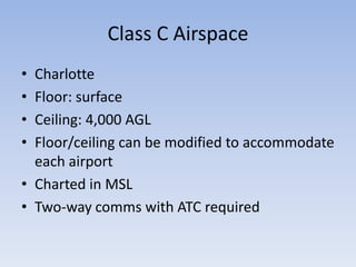 Airspace (Groups B/D) | PPTX