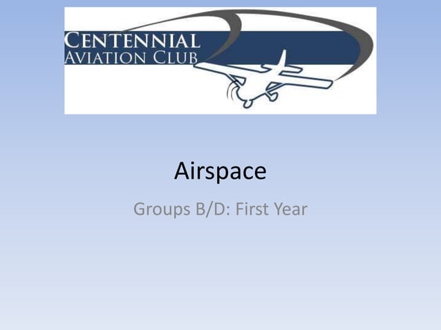 Airspace Classes Explained: Controlled, Uncontrolled, Special Use Areas | PPT