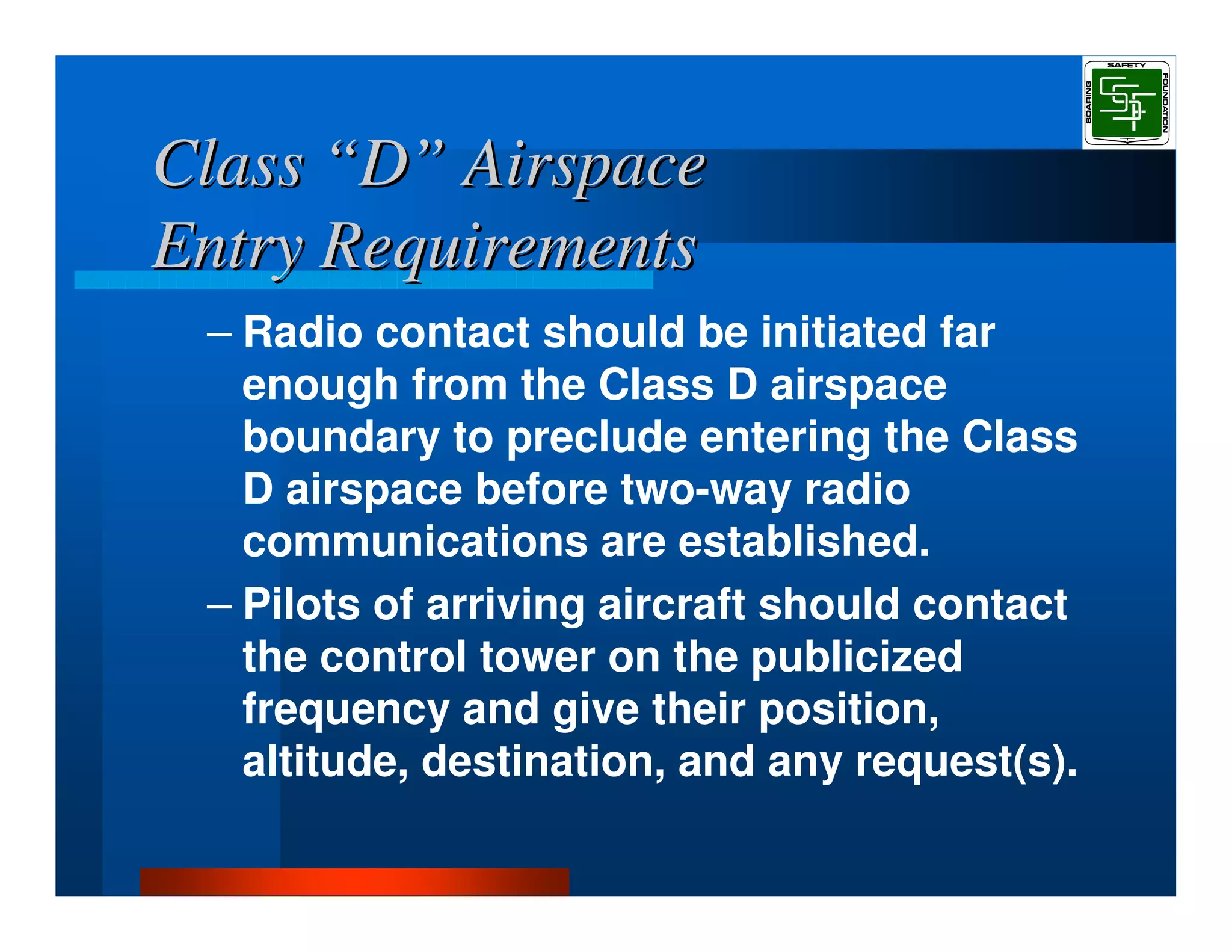 Airspace Classification | PDF