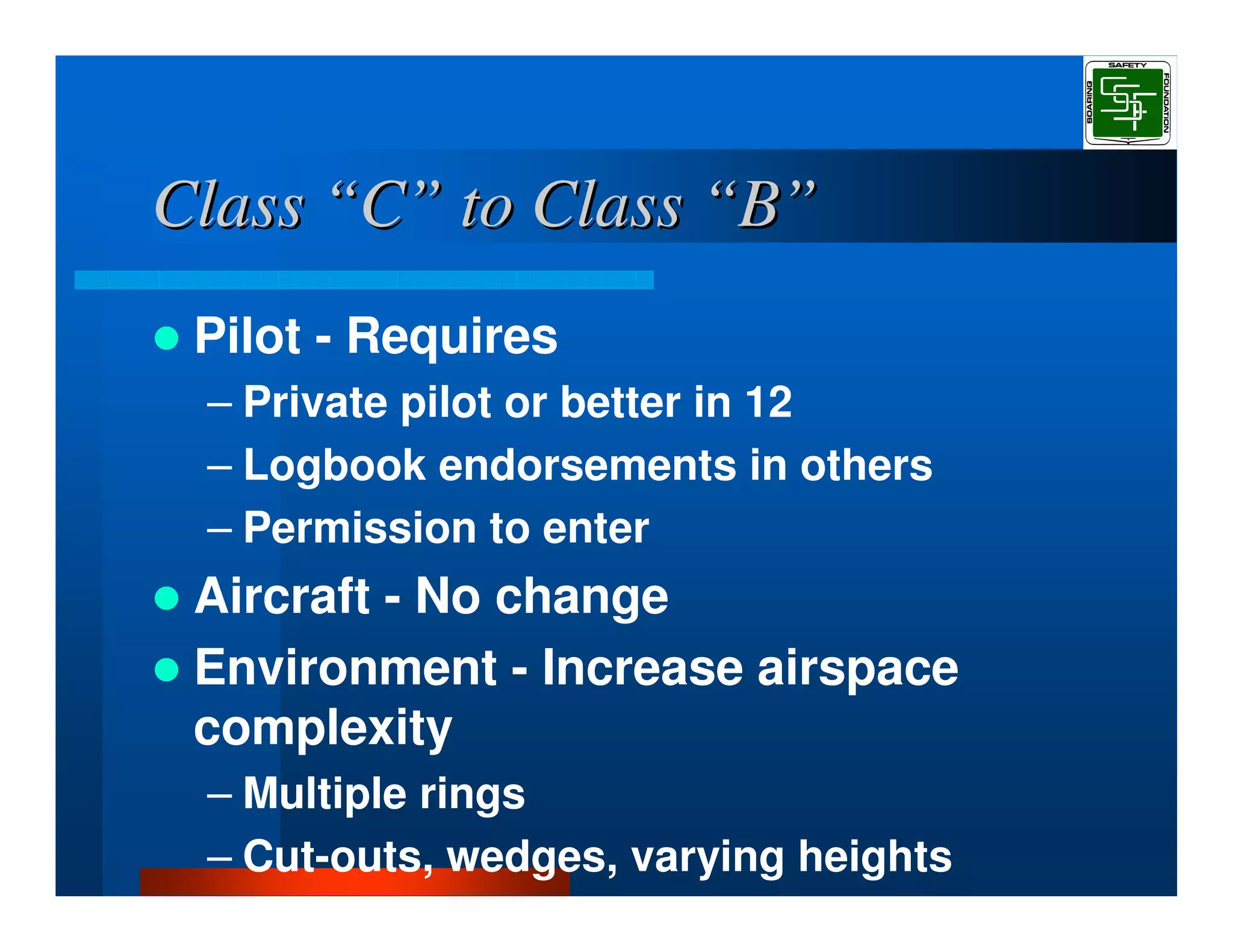 Airspace Classification | PDF