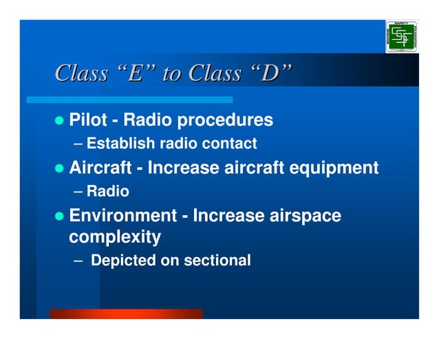 Airspace Classification | PDF