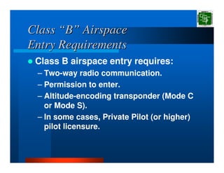 Airspace Classification | PDF
