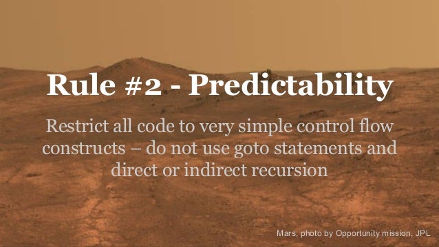 Applying Nasa Coding Guidelines To Javascript Or Airspace Is Closer T