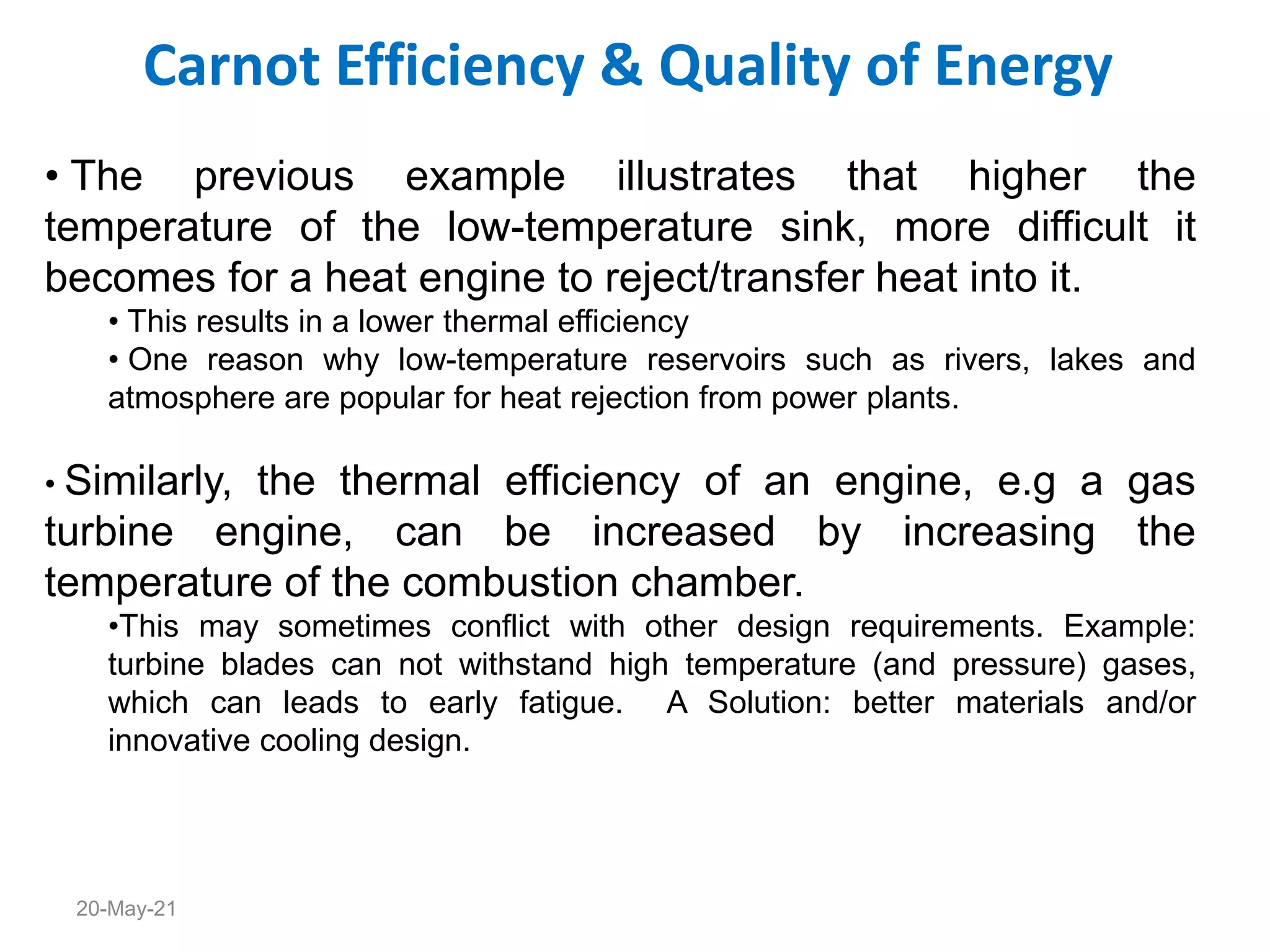 Air standard cycles carnot, stirling, ericsson | PPT