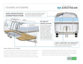 Airstream Travel Trailers 2013 Brochure | PPT