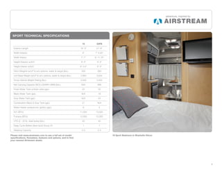 Airstream Travel Trailers 2013 Brochure | PPT