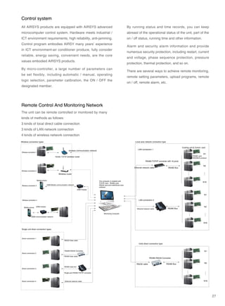 Airsys general-expert in ict cooling- history - rev mk | PDF