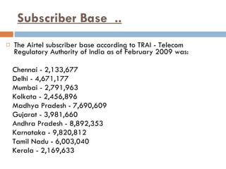 Airtel | PPT