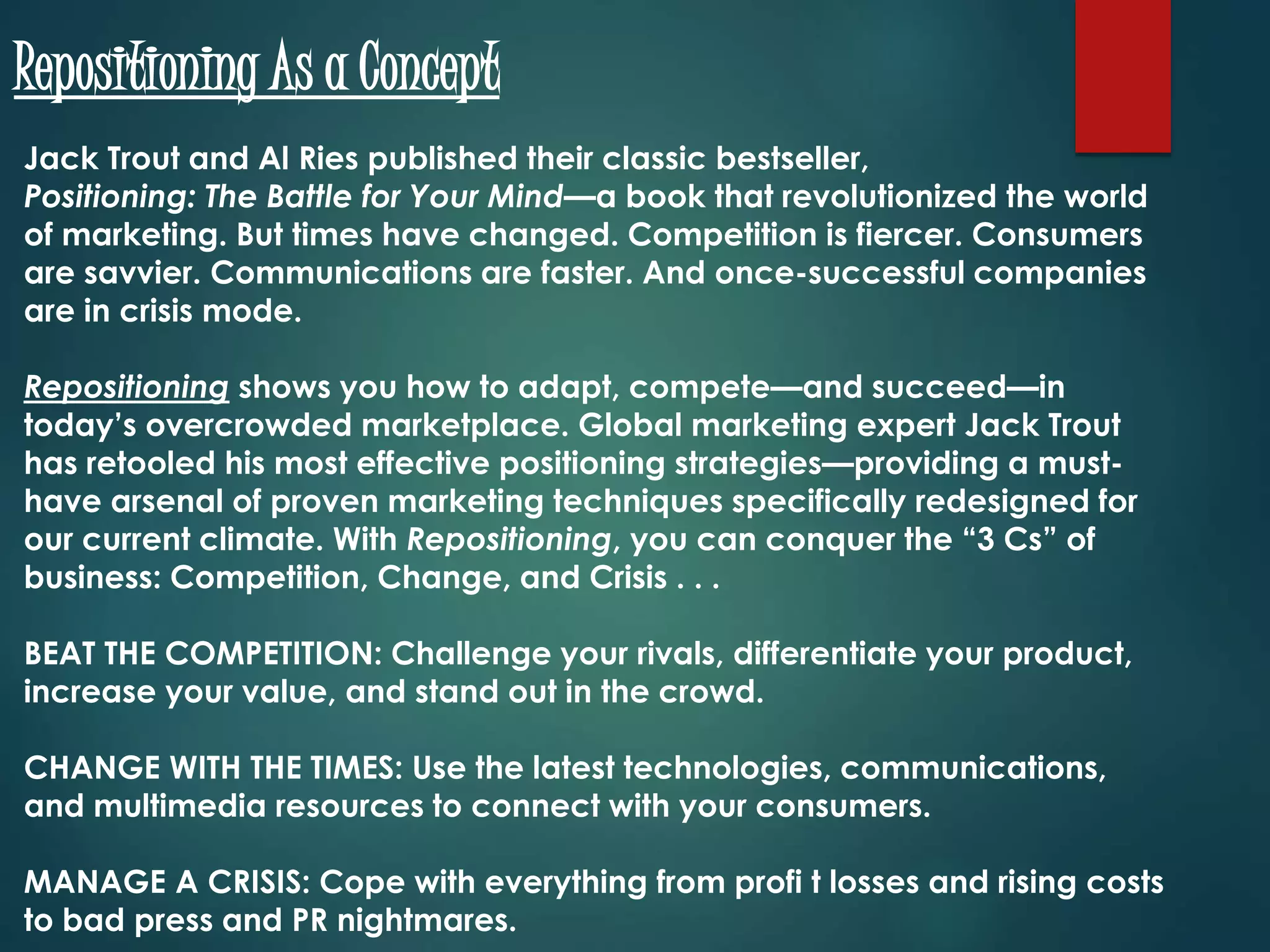 Airtel – Positioning and Repositioning | PPTX