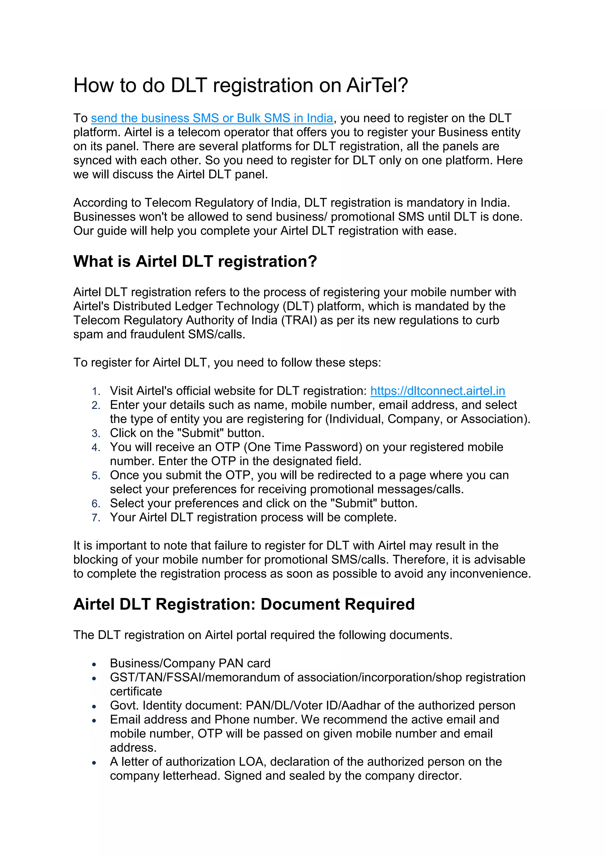 AirTel DLT registration.pdf