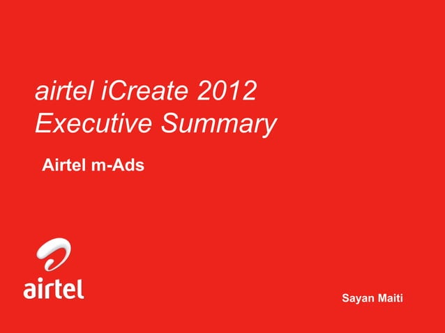 Airtel Presentation | PPT