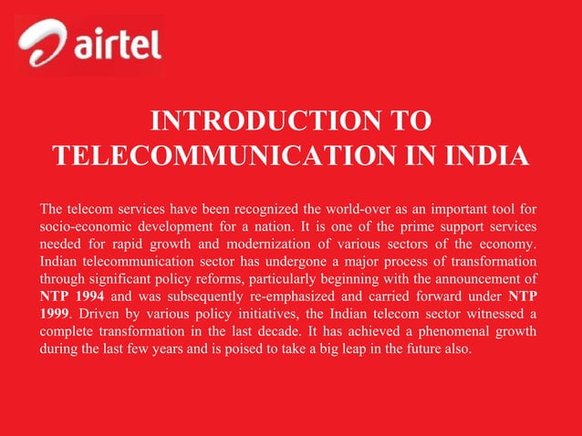 Airtel ppt | PPT