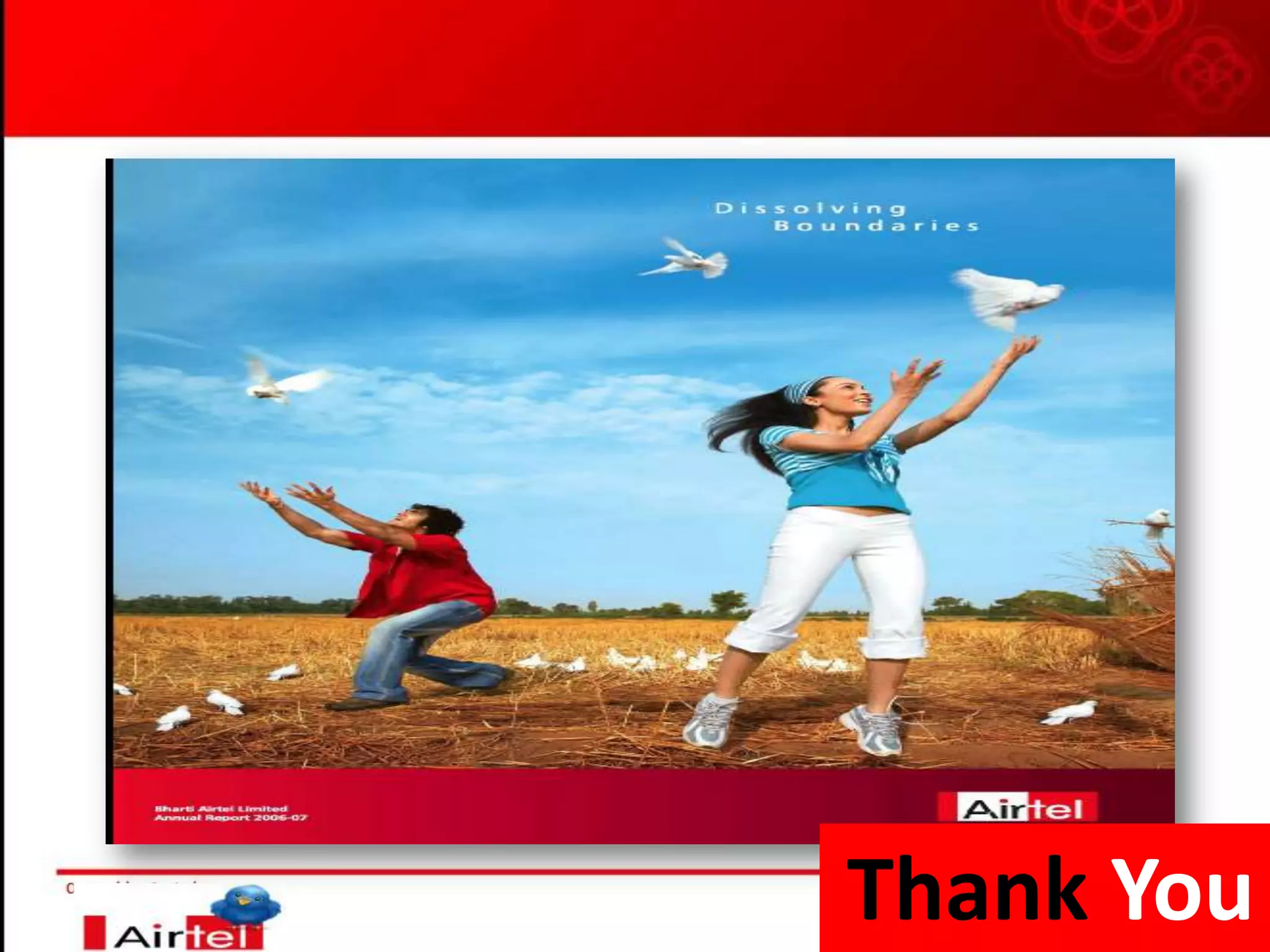 Airtel comparative study | PPTX