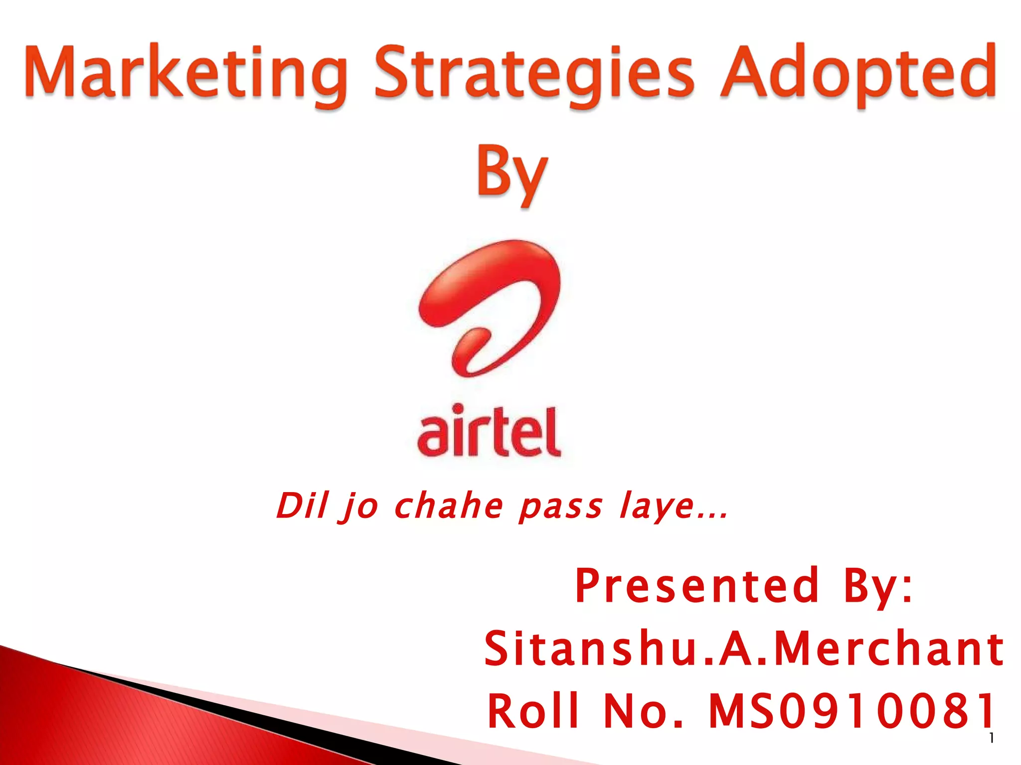Airtel presentation 2011 | PPT