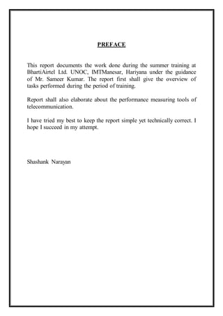 B.Tech. Summer Training Report | DOCX