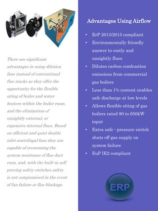 Airtherm flue dilution solutions | PDF | Home Appliances | Home & Garden