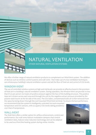 Natural Ventilation Brochure | PDF